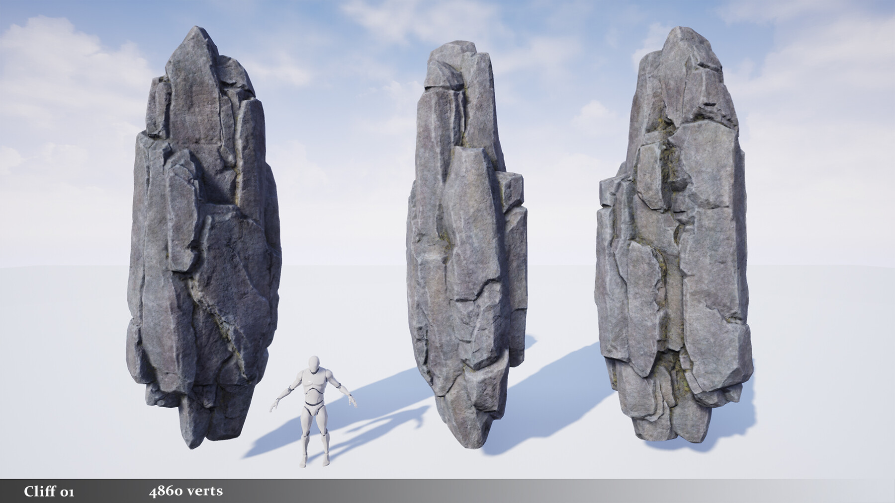 ArtStation - Realistic-Looking Cliffs and Rocks [Unreal Engine 4 & 5 ...