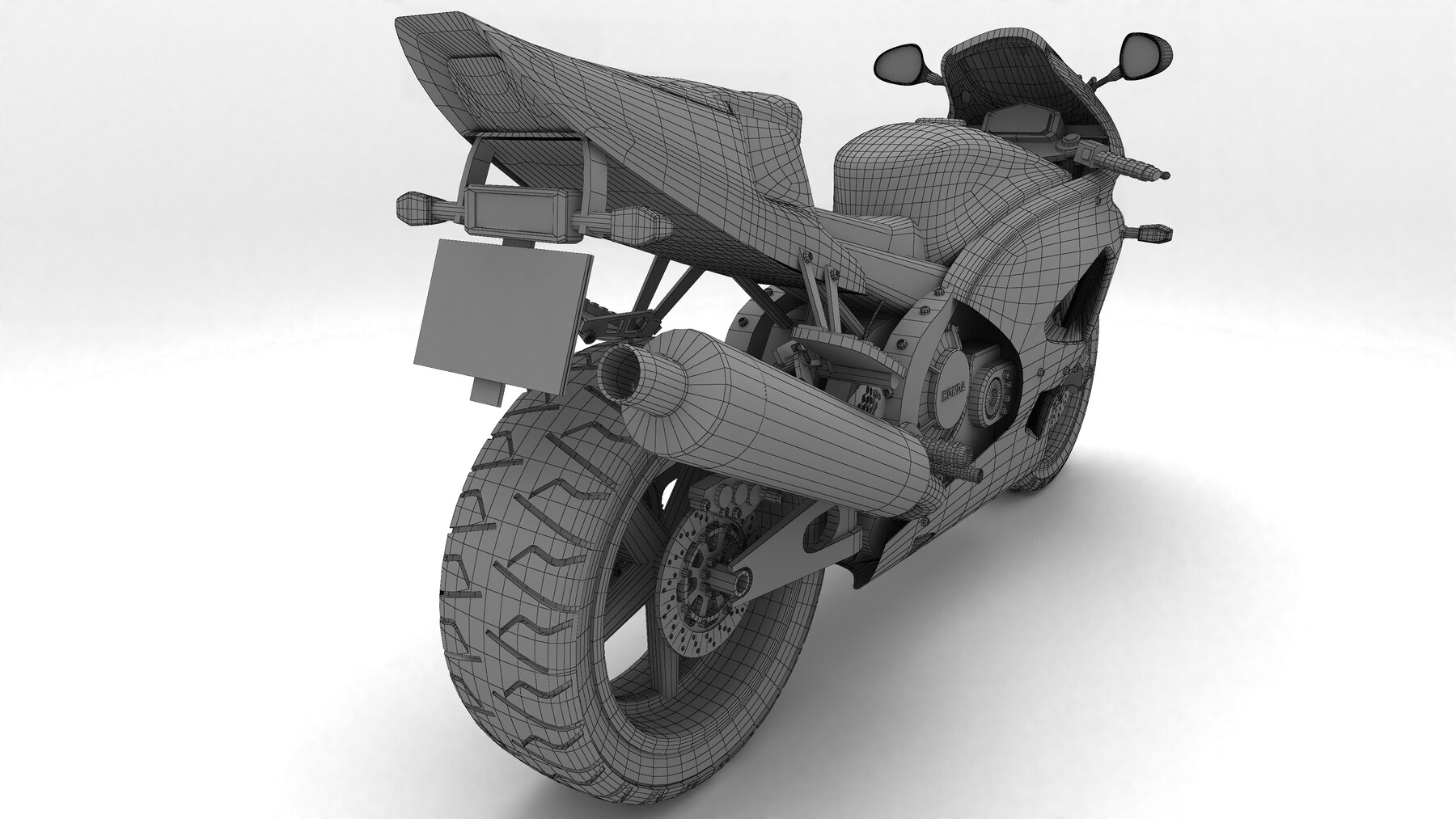 ArtStation - Honda CBR Motorbike 4K | Resources