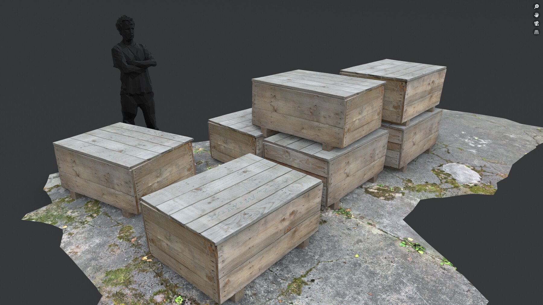 ArtStation - wooden box | Game Assets