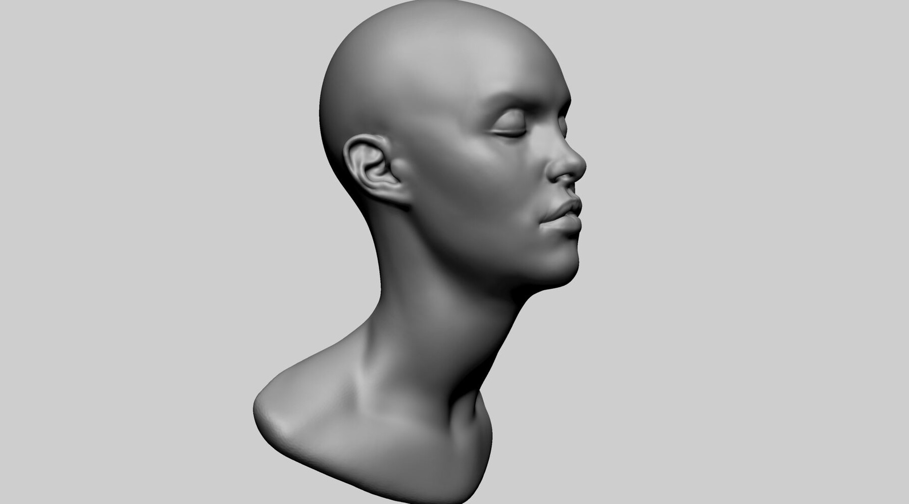 ArtStation - Base Female Head B | Resources