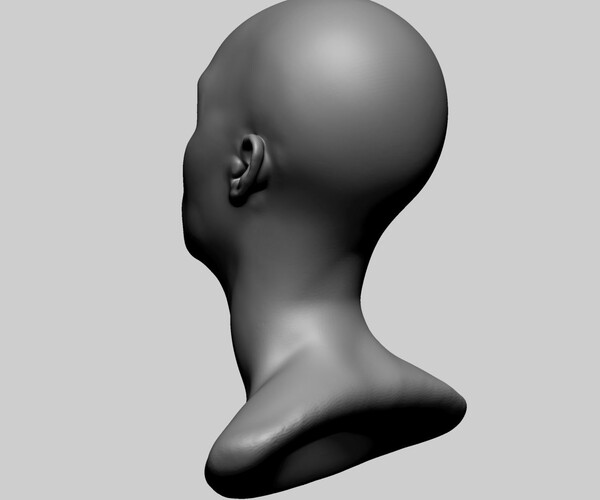 ArtStation - Base Female Head B | Resources