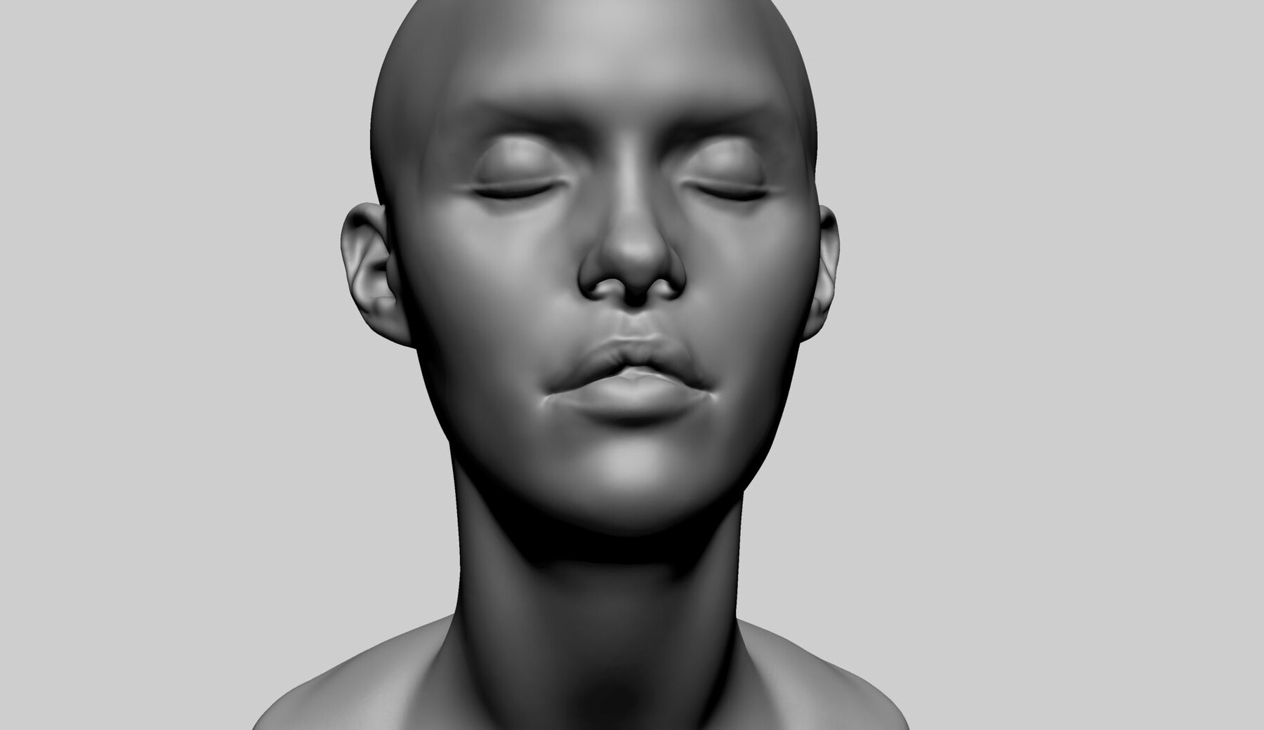 ArtStation - Base Female Head B | Resources