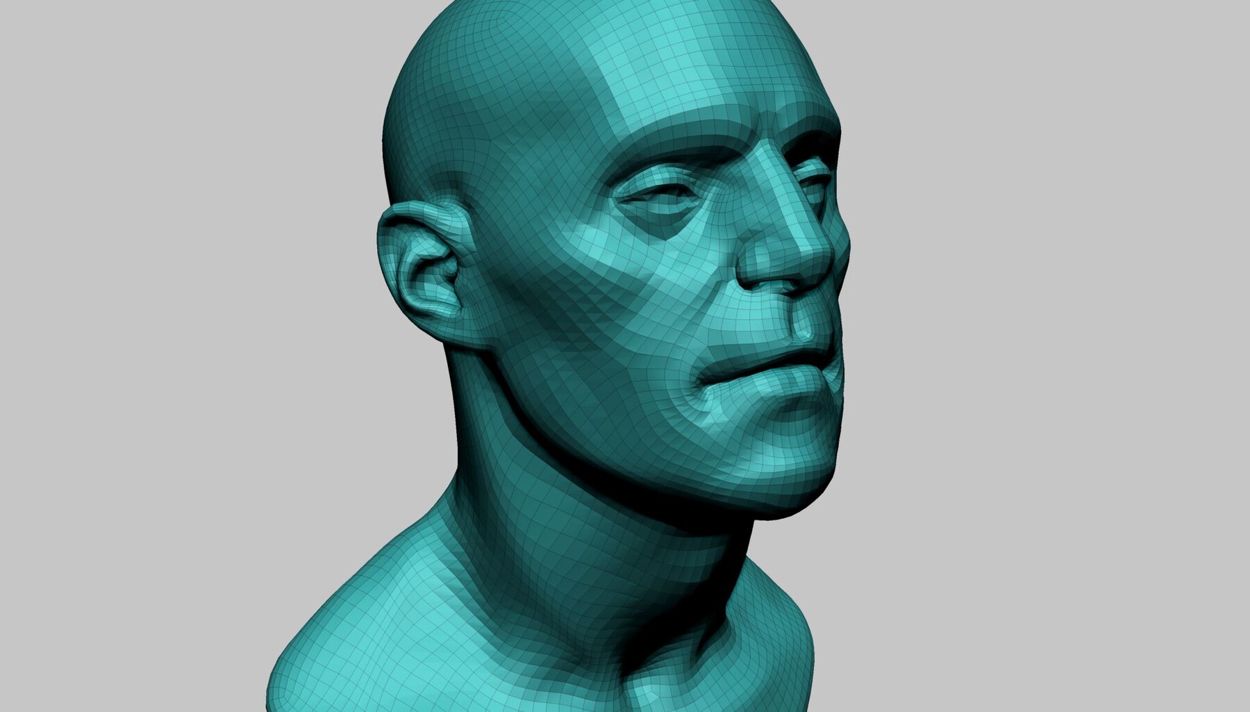 ArtStation - Base Male Head B | Resources