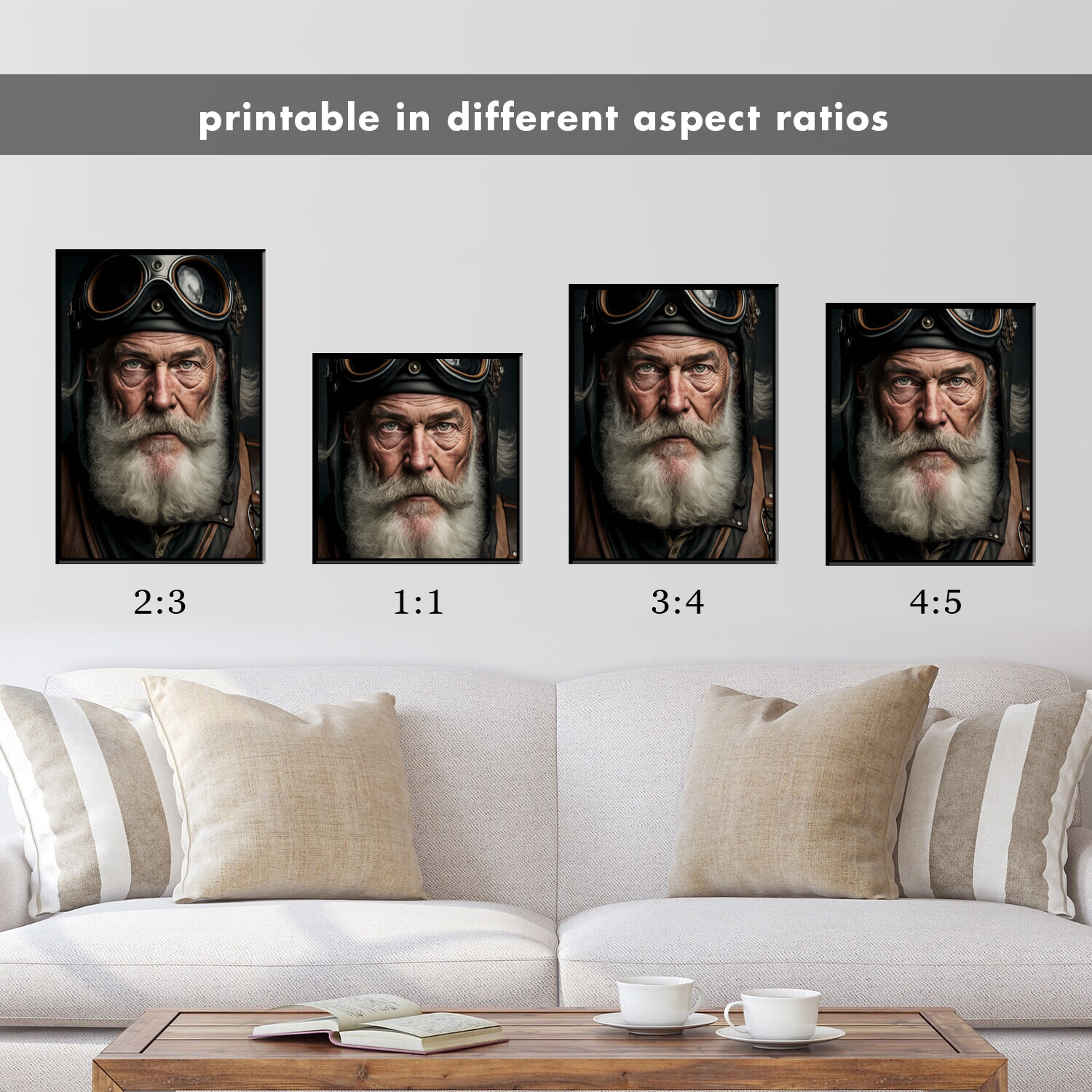 ArtStation - Close up of an old biker with goggles in hyper realistic ...