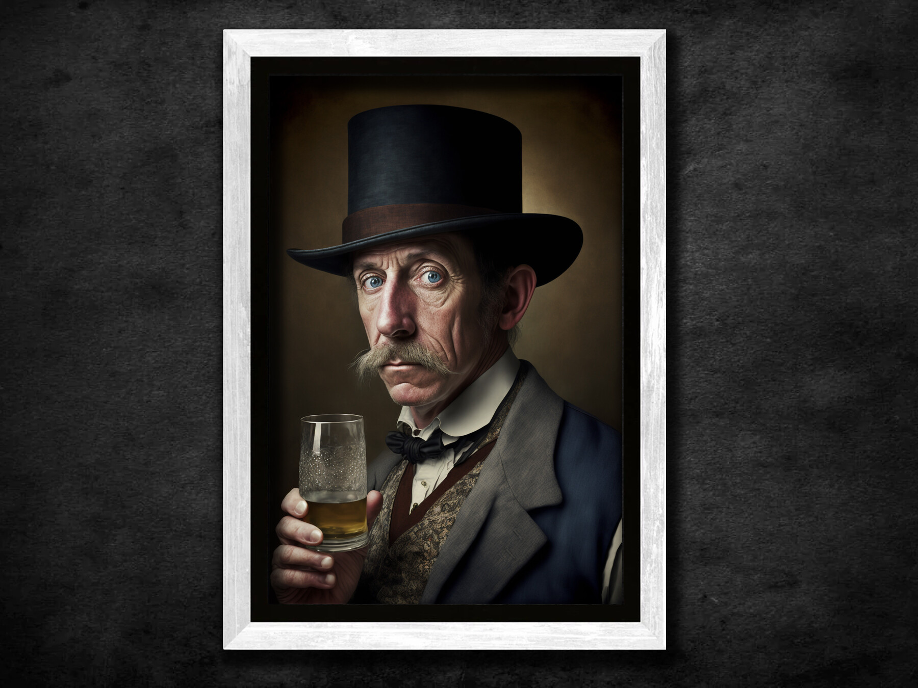 ArtStation - Portrait of a 1800s Victorian guy in a suit drinking a ...