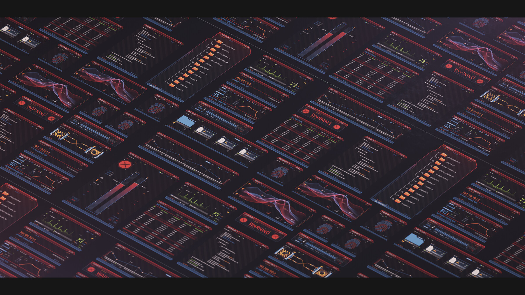 ArtStation - Animation Futuristic UI HUD Pack | Game Assets