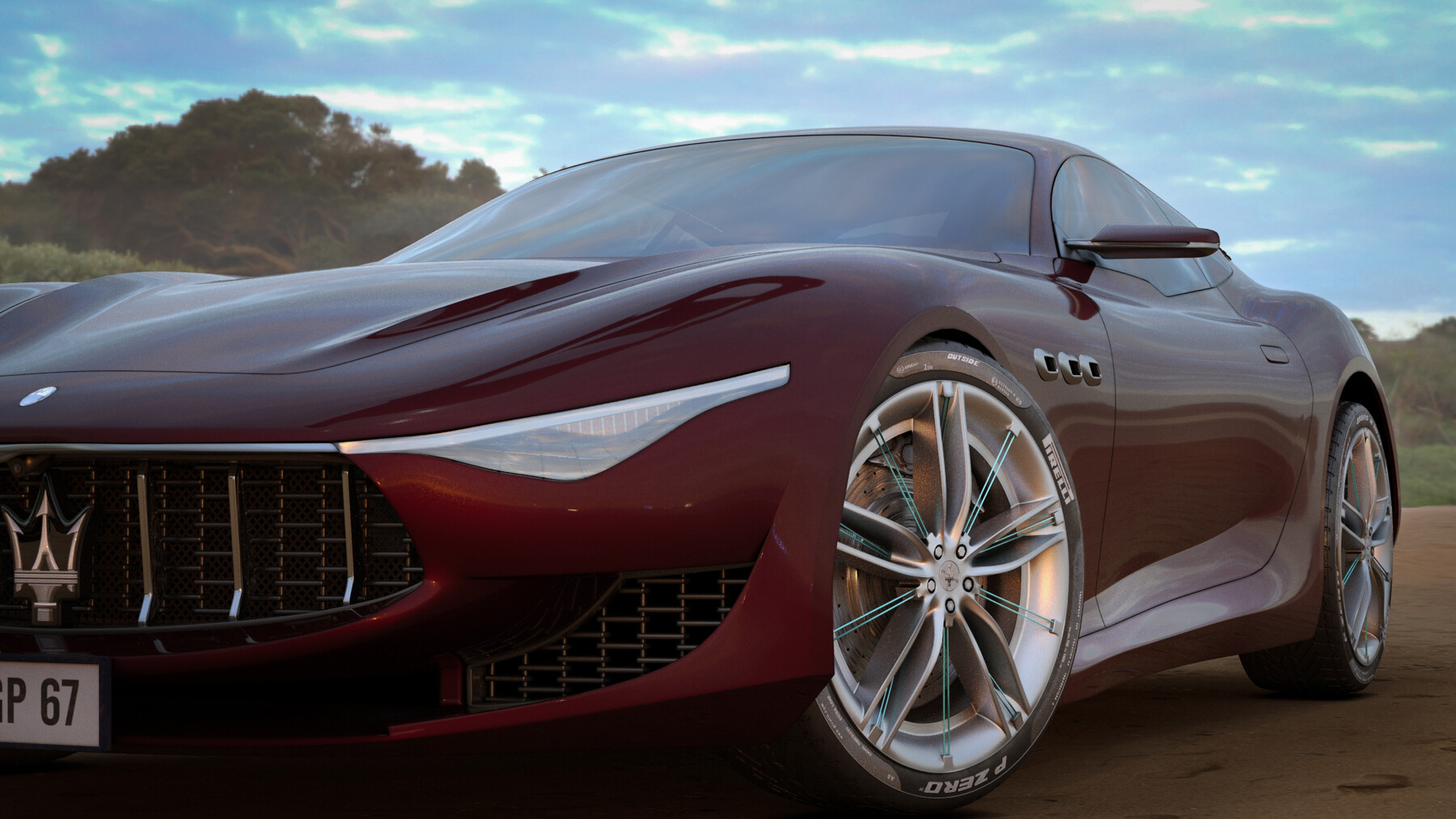 ArtStation - Maserati Alfieri | Resources