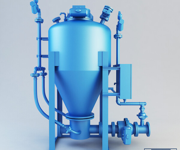 ArtStation - Outlet Conical Pump | Resources