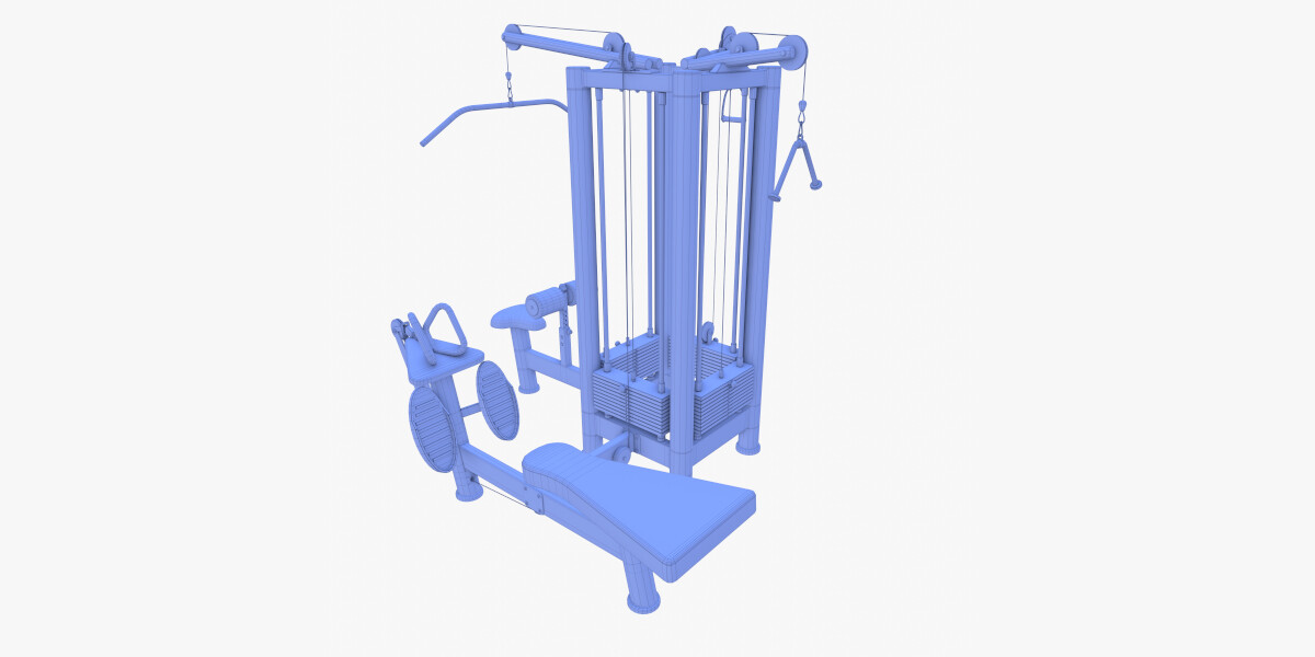 ArtStation - 4 Multi station jungle machine v1 | Game Assets