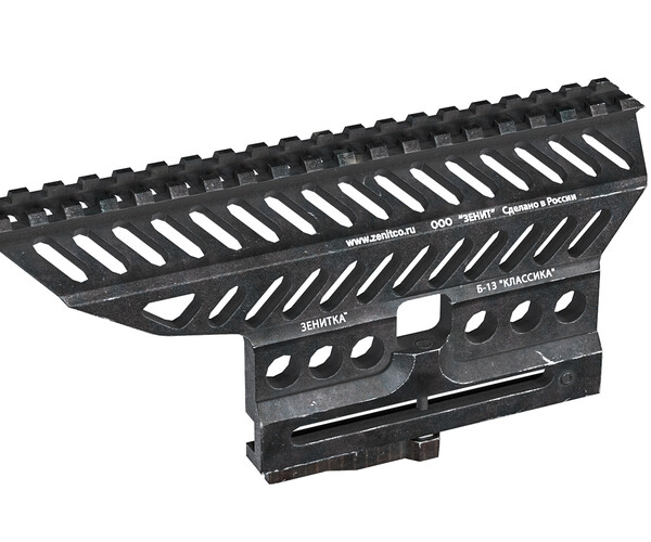 ArtStation - MILITARY Zenitco B-13 Scope Mount Rail for AK ASVAL SVD ...