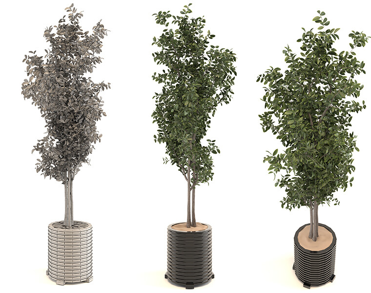 ArtStation - decoration flower-02 | Game Assets