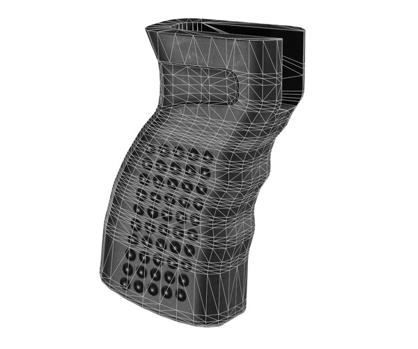 ArtStation - MILITARY Zenitco RK-3 Grip for AK platforms | Game Assets