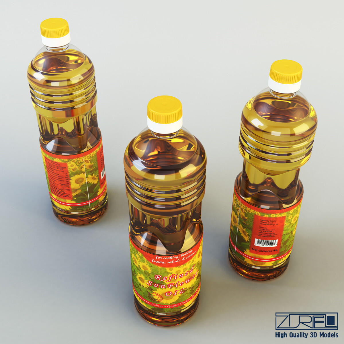 ArtStation - Oil Bottle Collection | Resources