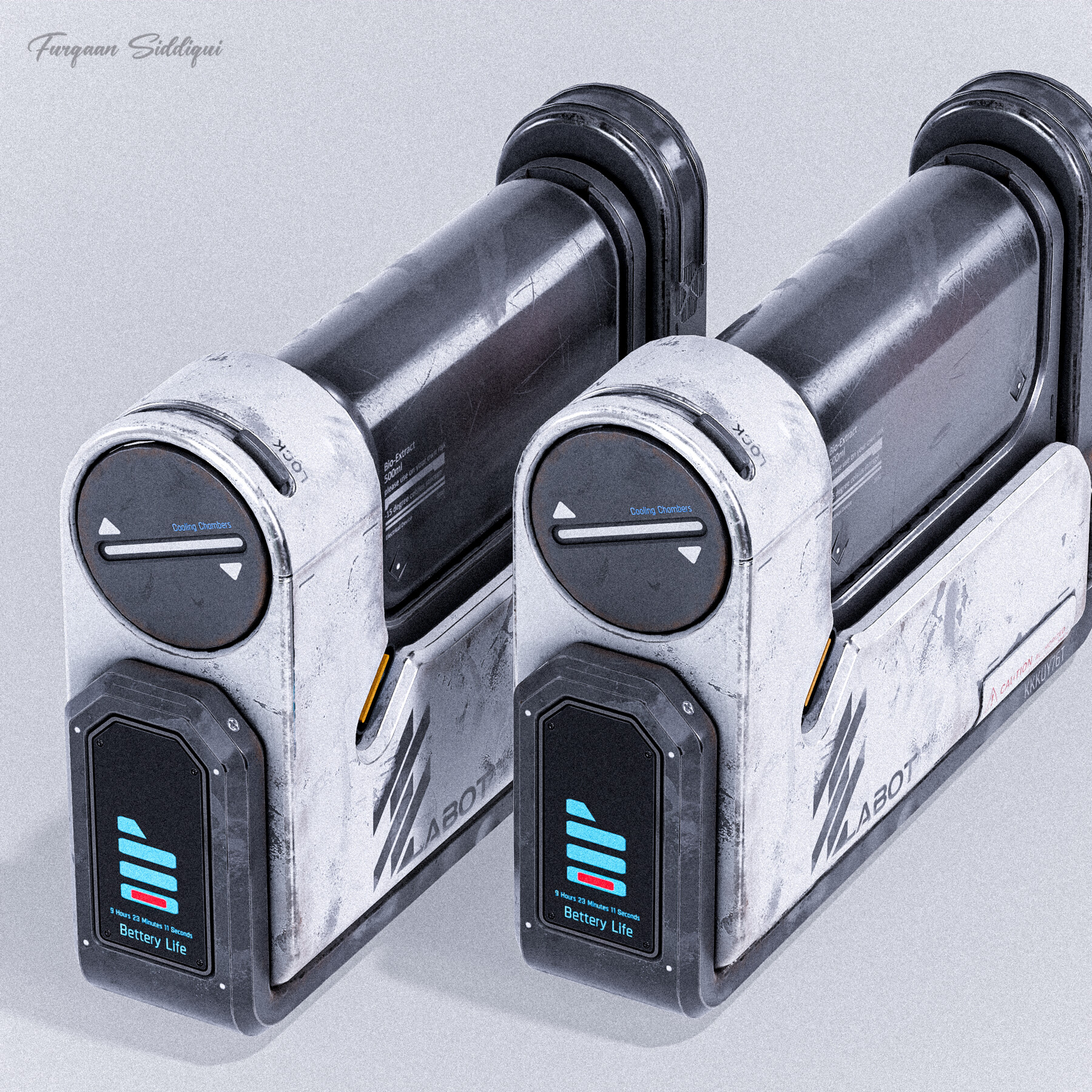 ArtStation - Sci-Fi Container Device PBR | Game Assets