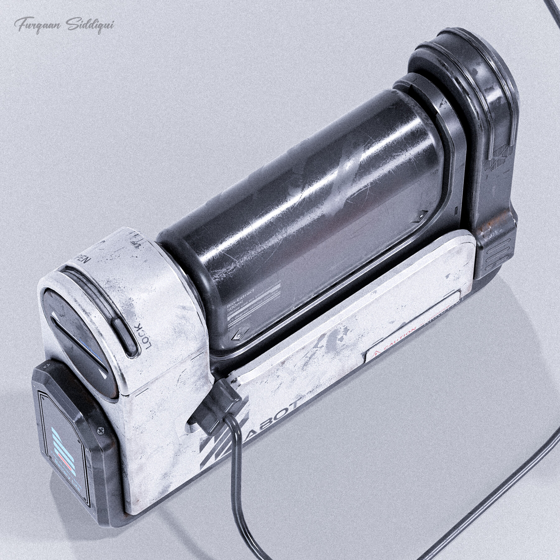 ArtStation - Sci-Fi Container Device PBR | Game Assets