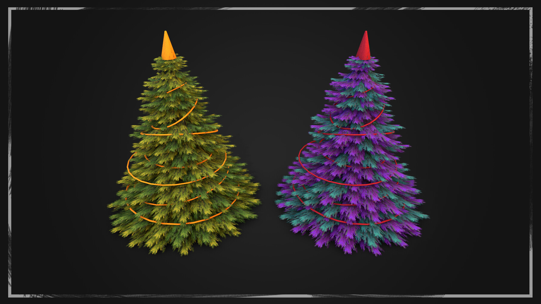 ArtStation - Christmas stylized | Game Assets