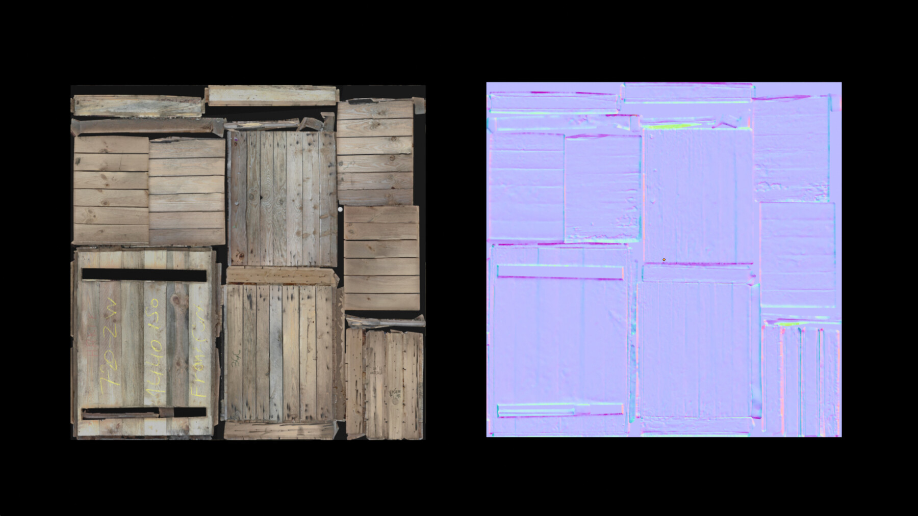 ArtStation - wooden box 2 | Game Assets