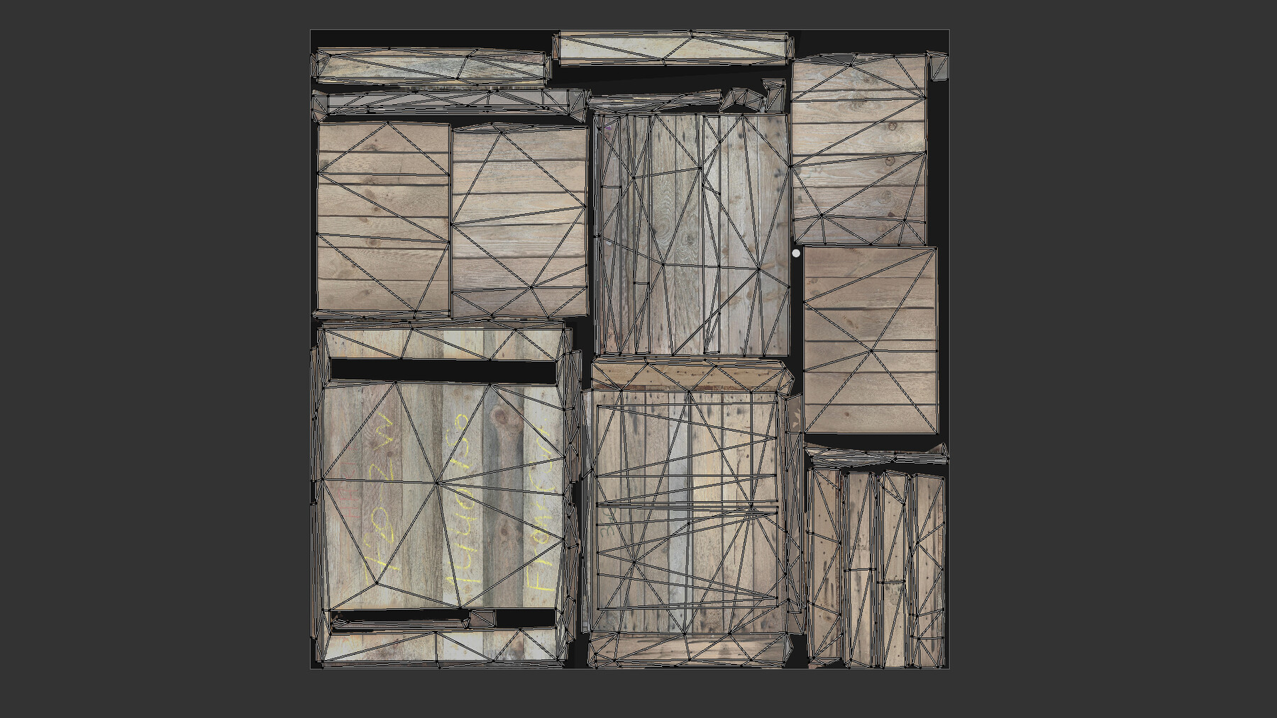 ArtStation - wooden box 2 | Game Assets