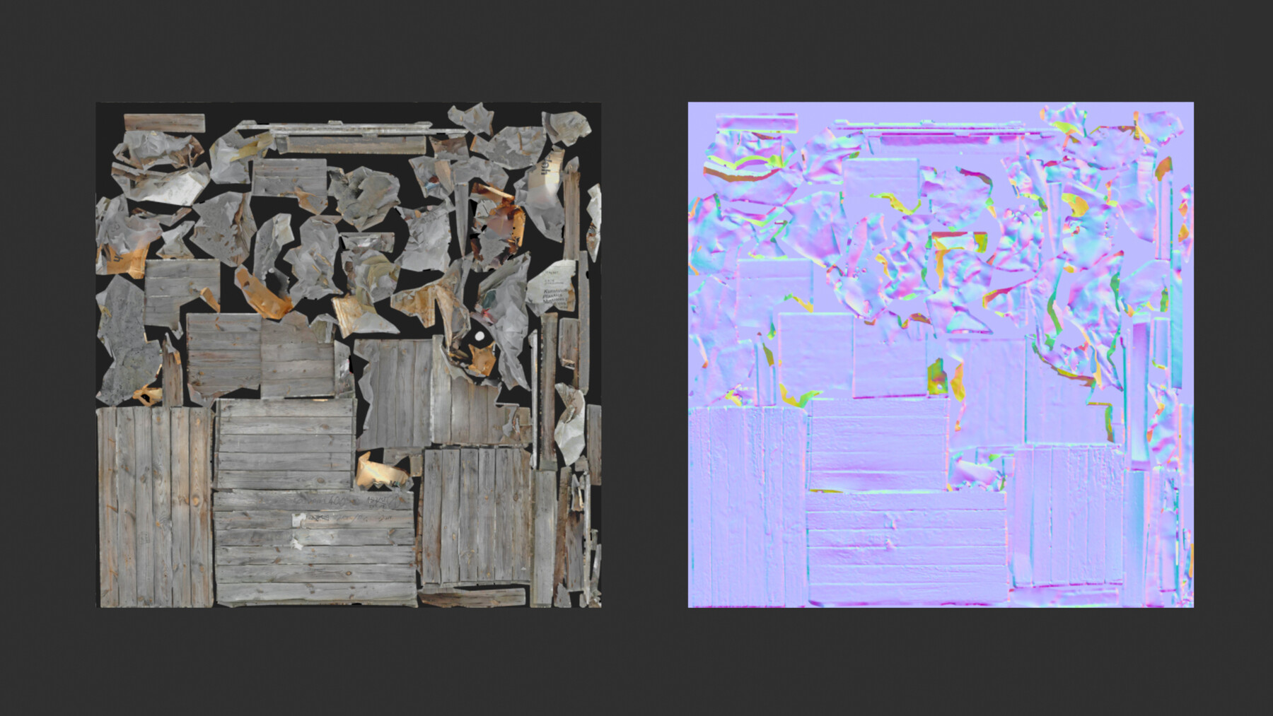 ArtStation - wooden box 3 | Game Assets