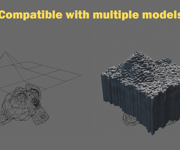 ArtStation - Procedural Basalt Terrain for Blender | Resources
