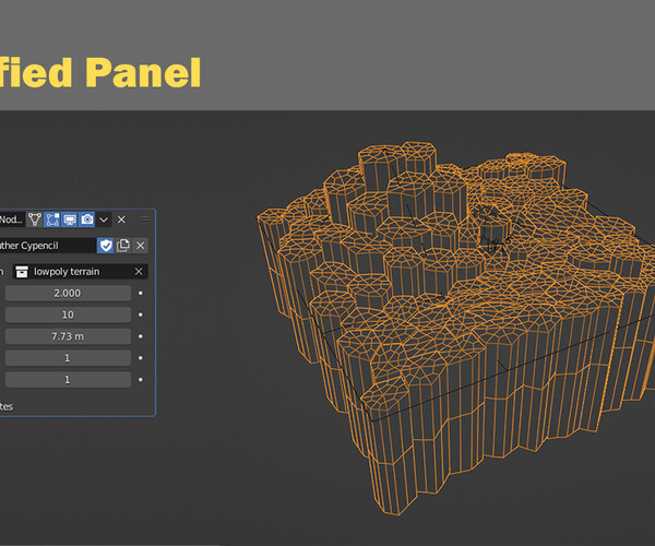 ArtStation - Procedural Basalt Terrain for Blender | Resources
