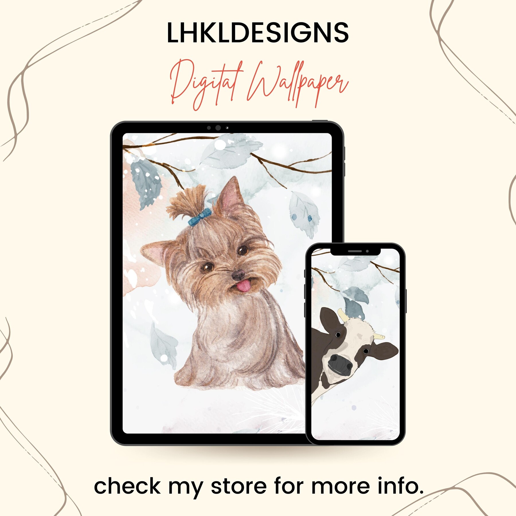 ArtStation - Cute Tablet Wallpaper, Tablet Wallpapers, iPad Lockscreen ...