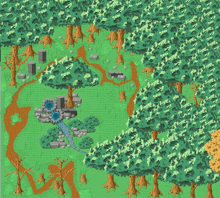 ArtStation - Pixel Environment BackGround | Game Assets