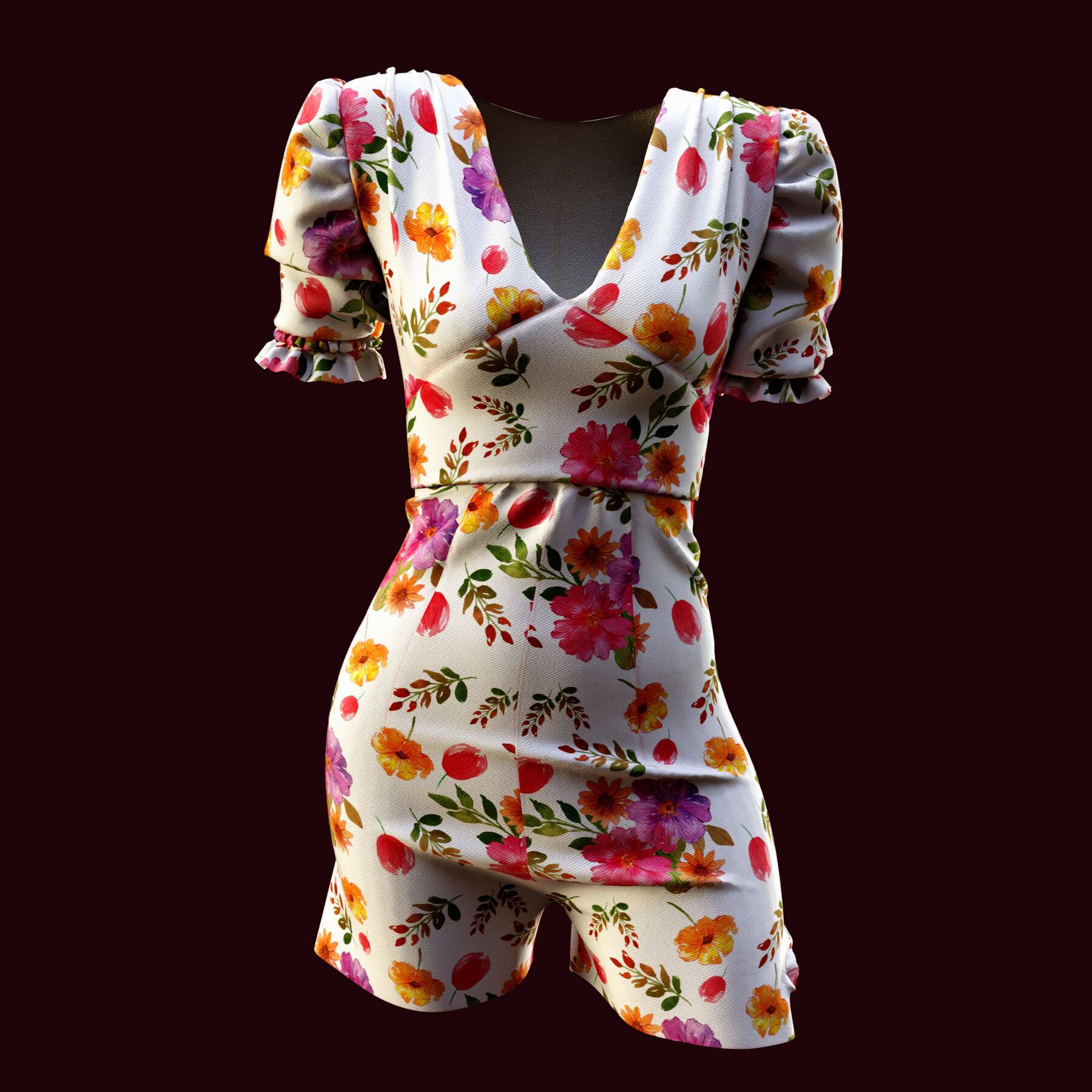 ArtStation - Summer Dress NO.2, Marvelous Designer, Projects Files ...
