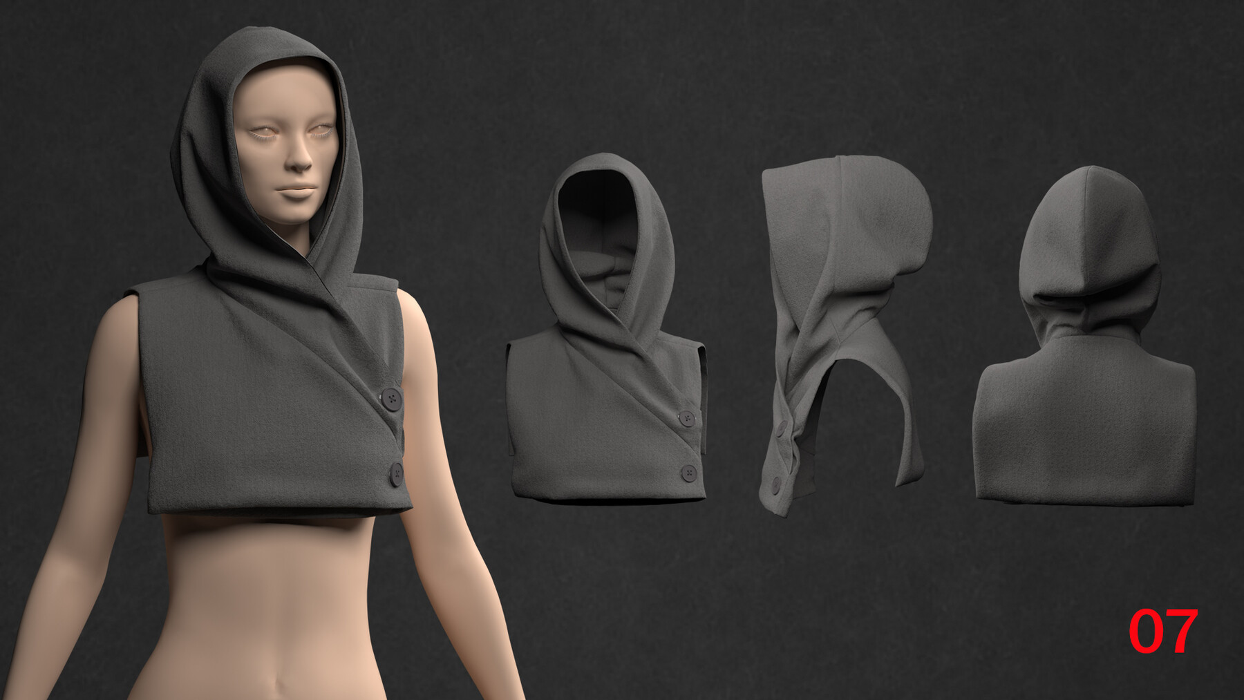 ArtStation - 12 Girl's Hats Pack (P8) _ Marvelous / CLO | Game Assets