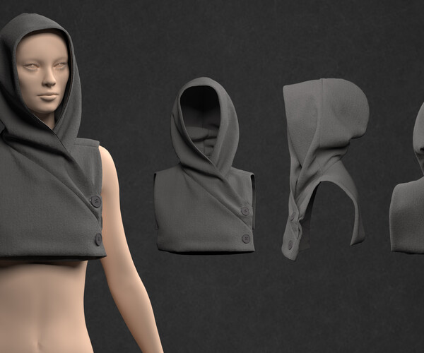 ArtStation - 12 Girl's Hats Pack (P8) _ Marvelous / CLO | Game Assets