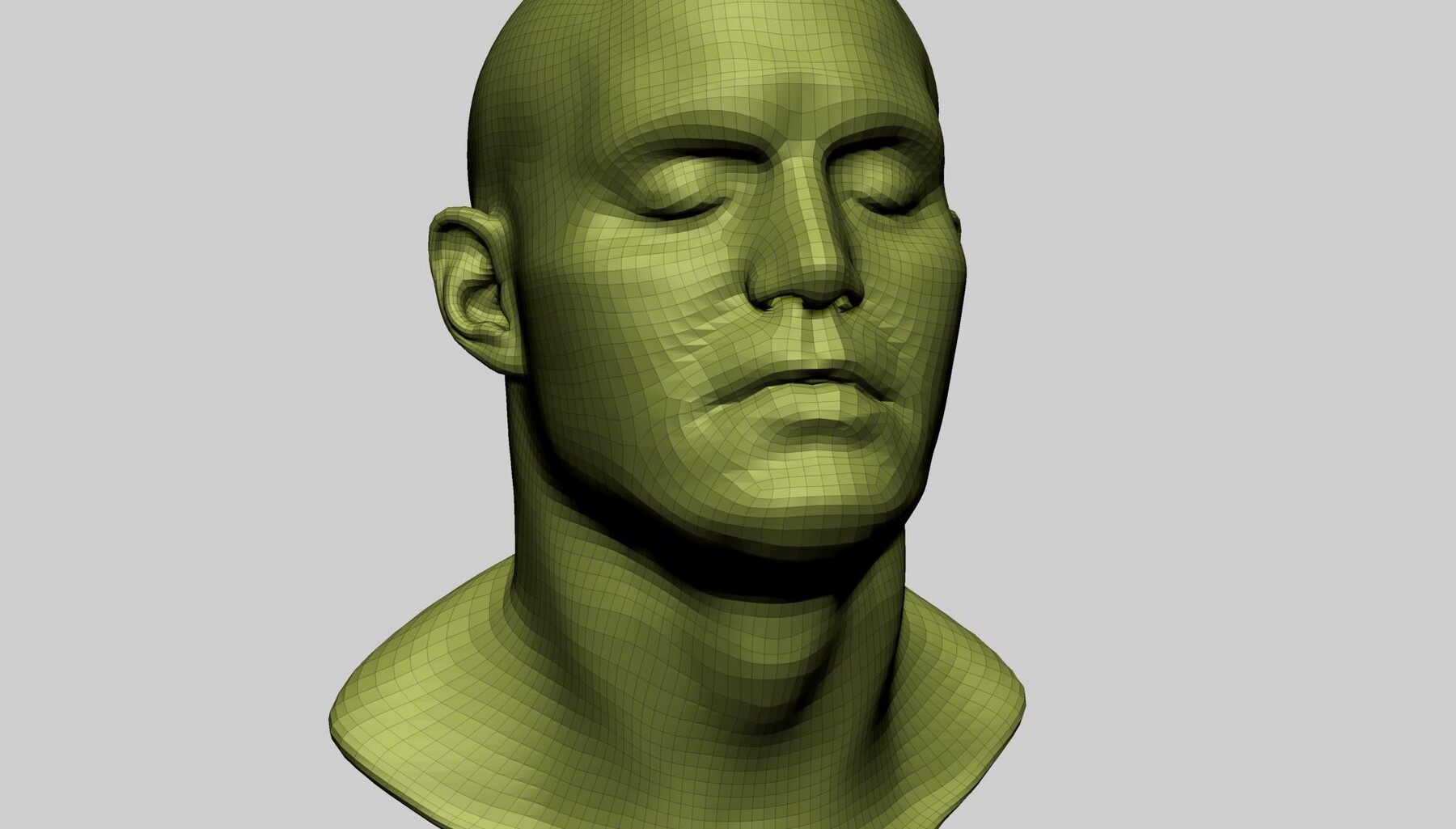 ArtStation - Base Male Head C | Resources