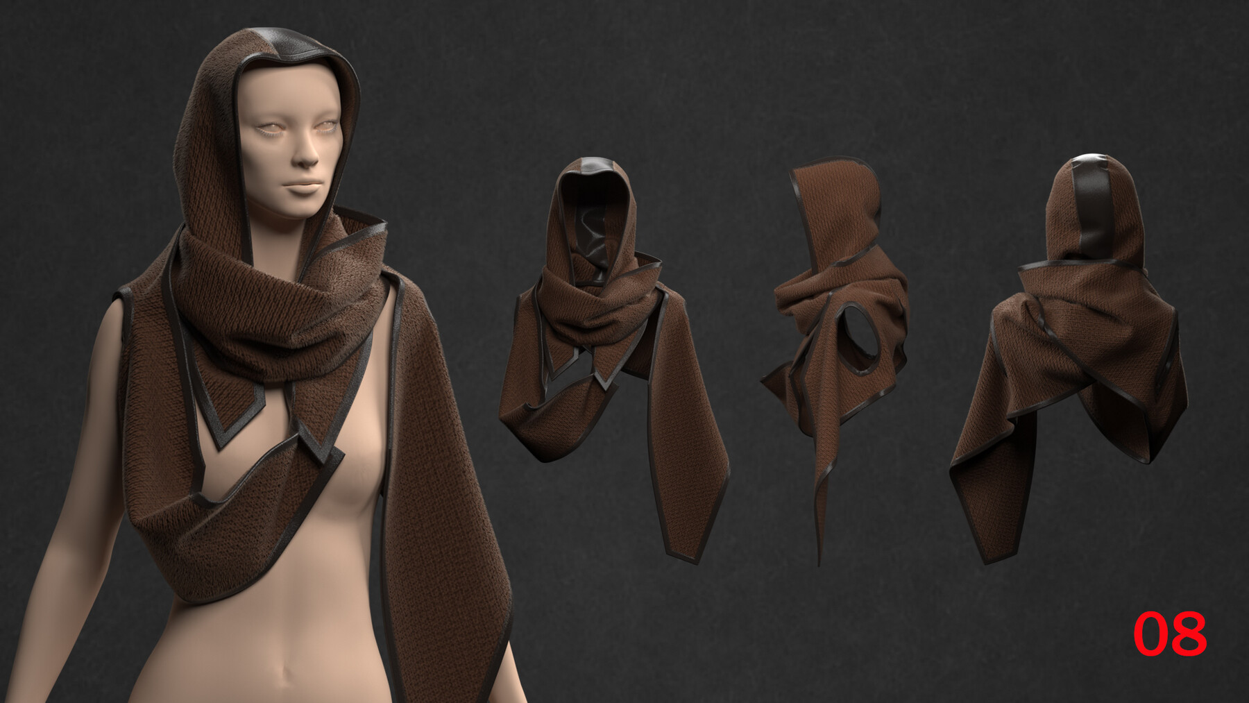 ArtStation - 12 Girl's Hats Pack (P8) _ Marvelous / CLO | Game Assets