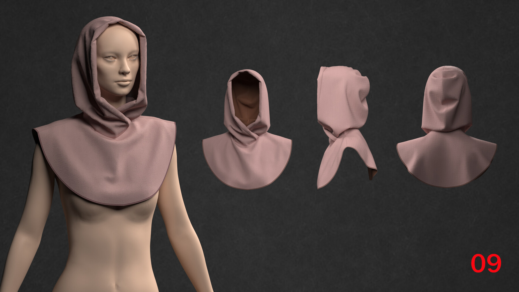 ArtStation - 12 Girl's Hats Pack (P8) _ Marvelous / CLO | Game Assets