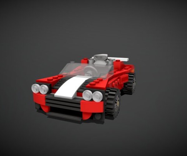 ArtStation - Lego Sport Car | Game Assets