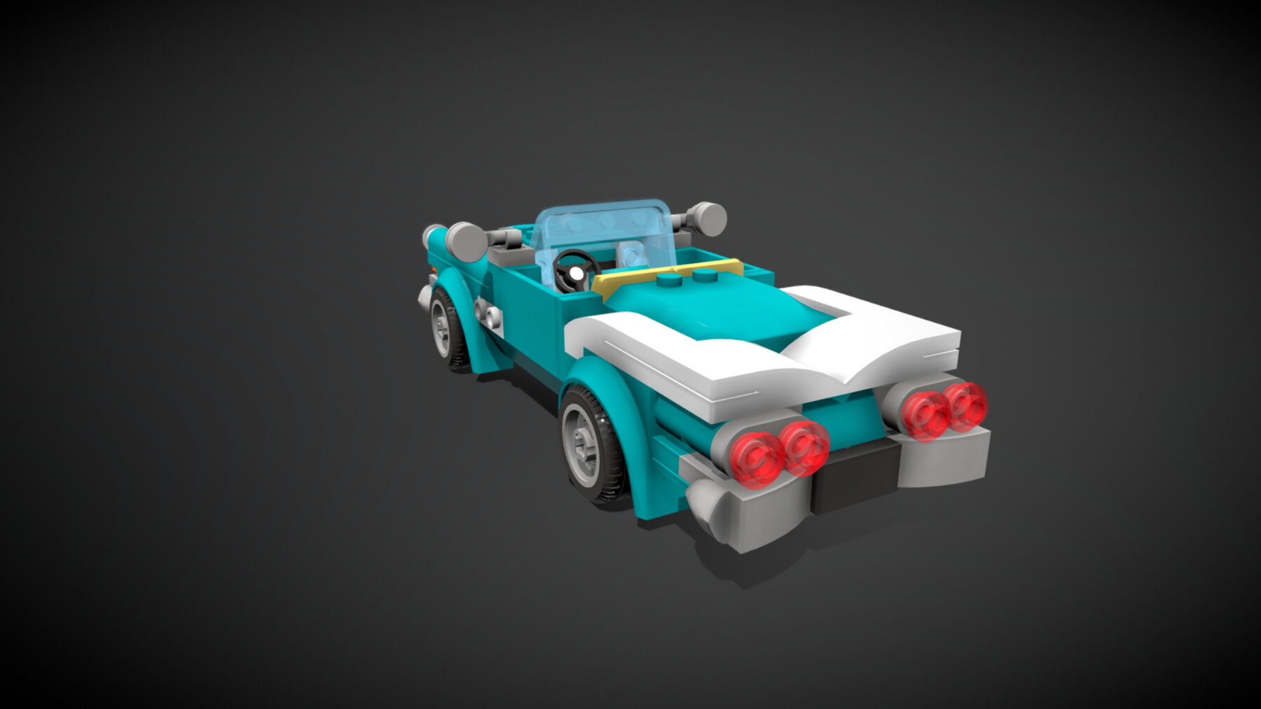 ArtStation - Lego Vintage Car | Game Assets
