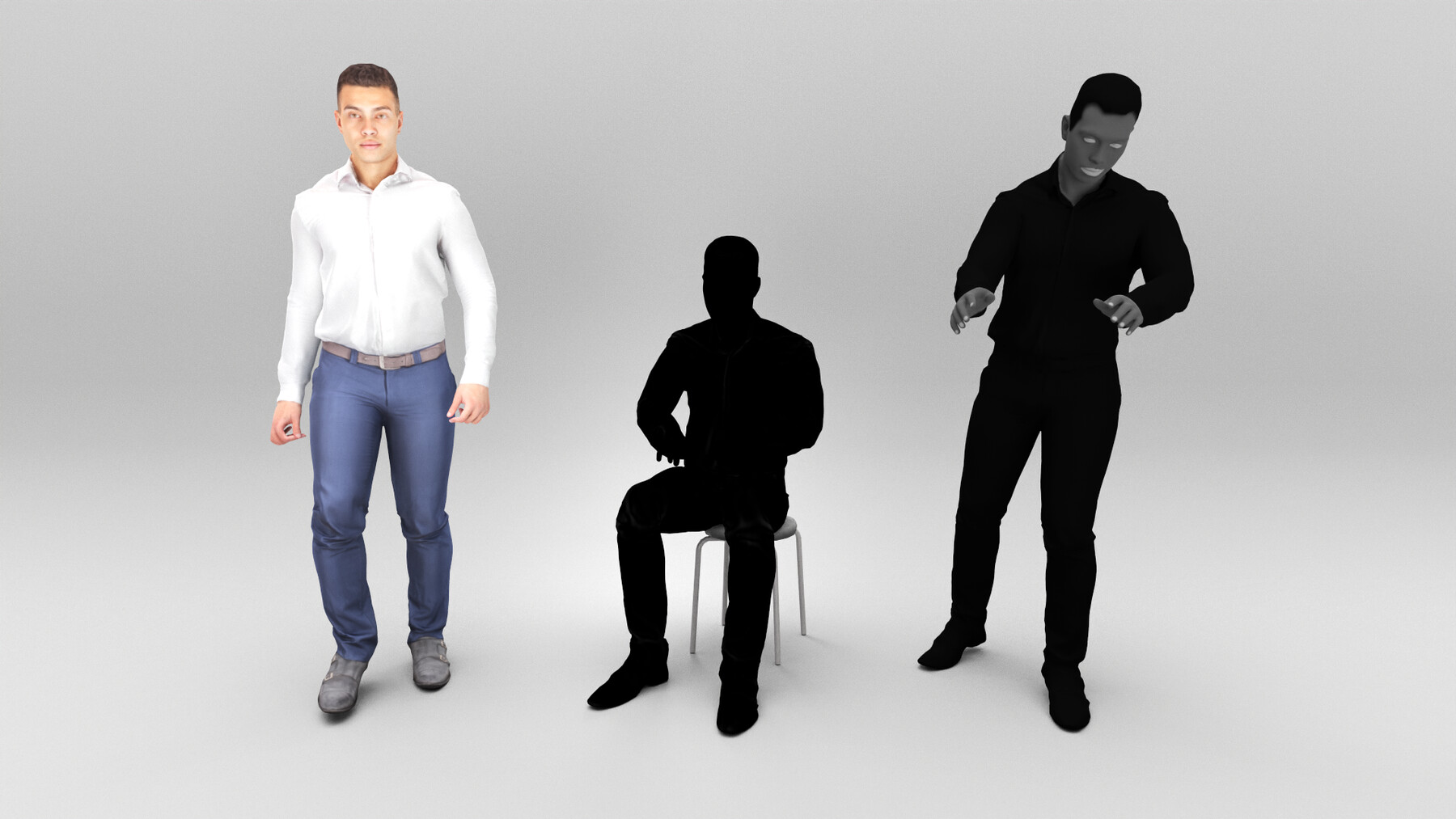 ArtStation - Animated business man 390 | Game Assets