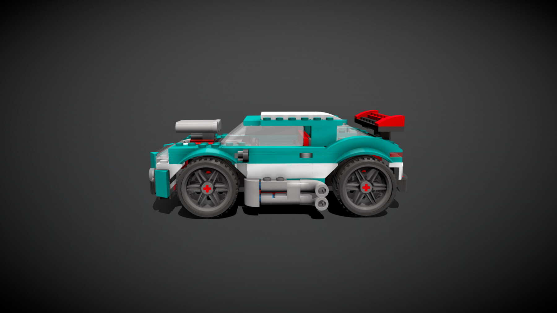 ArtStation - Lego Street Racer Car | Game Assets