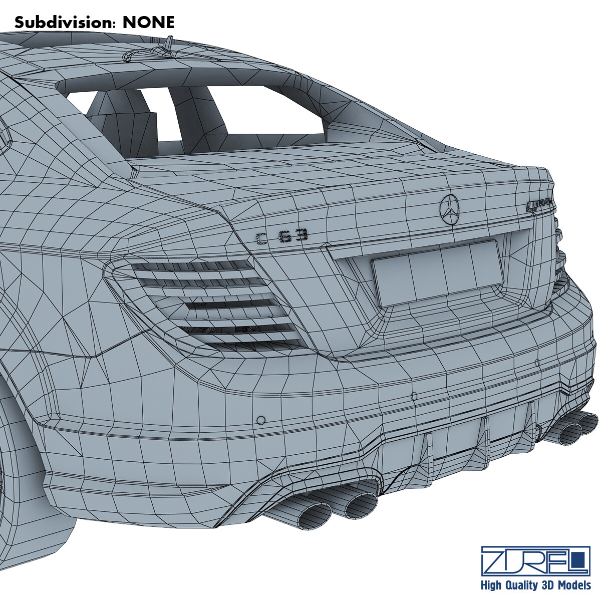 ArtStation - Mercedes-Benz C63 AMG Edition 507 | Resources