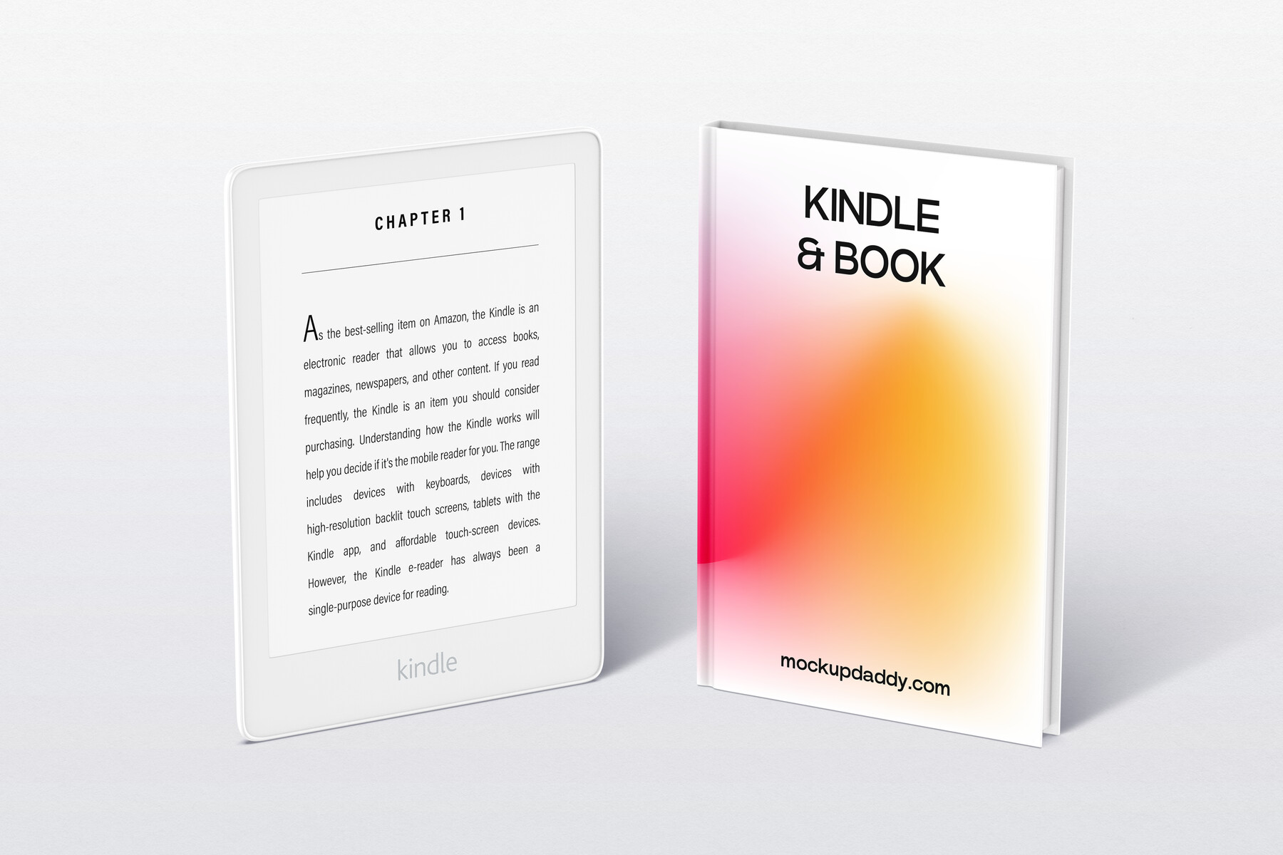ArtStation - Kindle eBook Mockup | Resources