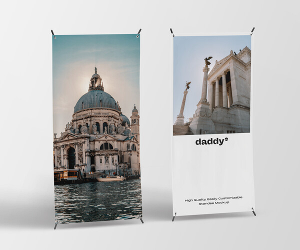 ArtStation - Standee X Mockup | Resources