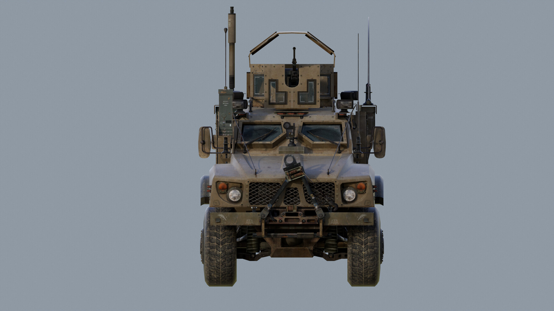 ArtStation - Military Car Ultra Low Poly | Game Assets