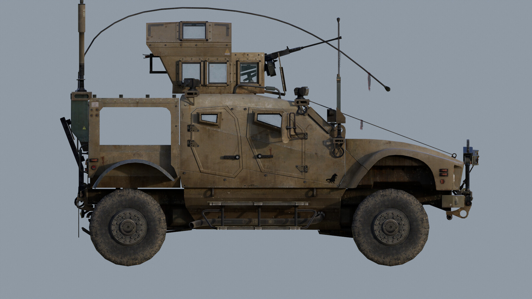 ArtStation - Military Car Ultra Low Poly | Game Assets