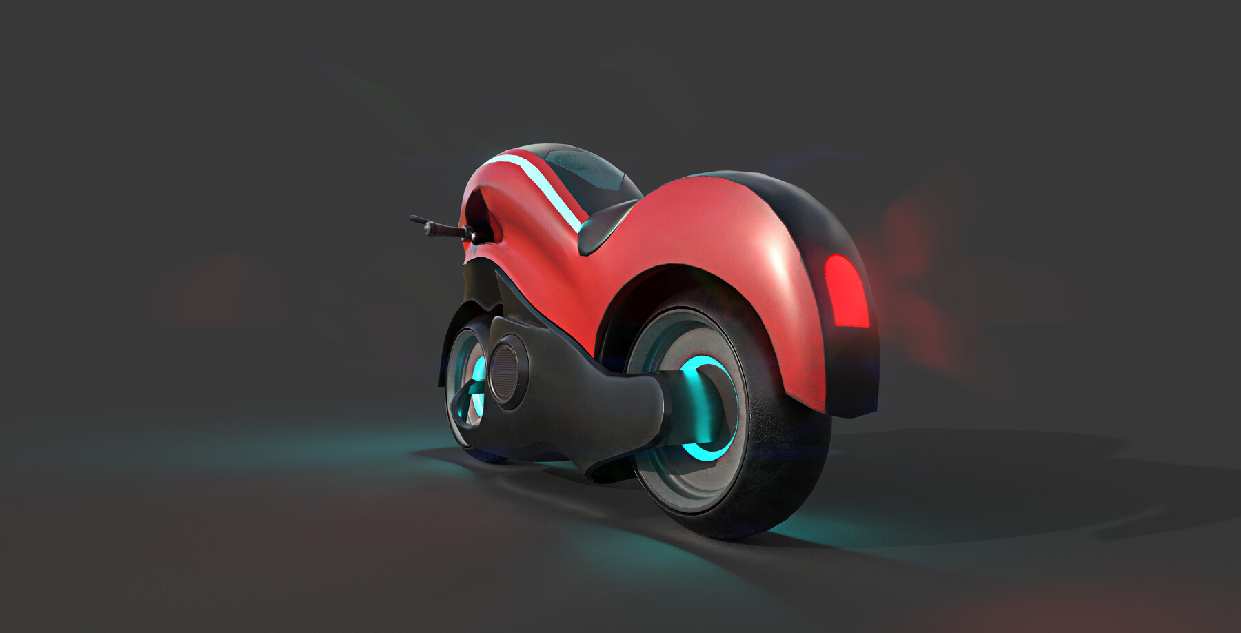 ArtStation - Sci-fi Bike Game Ready 1 | Game Assets