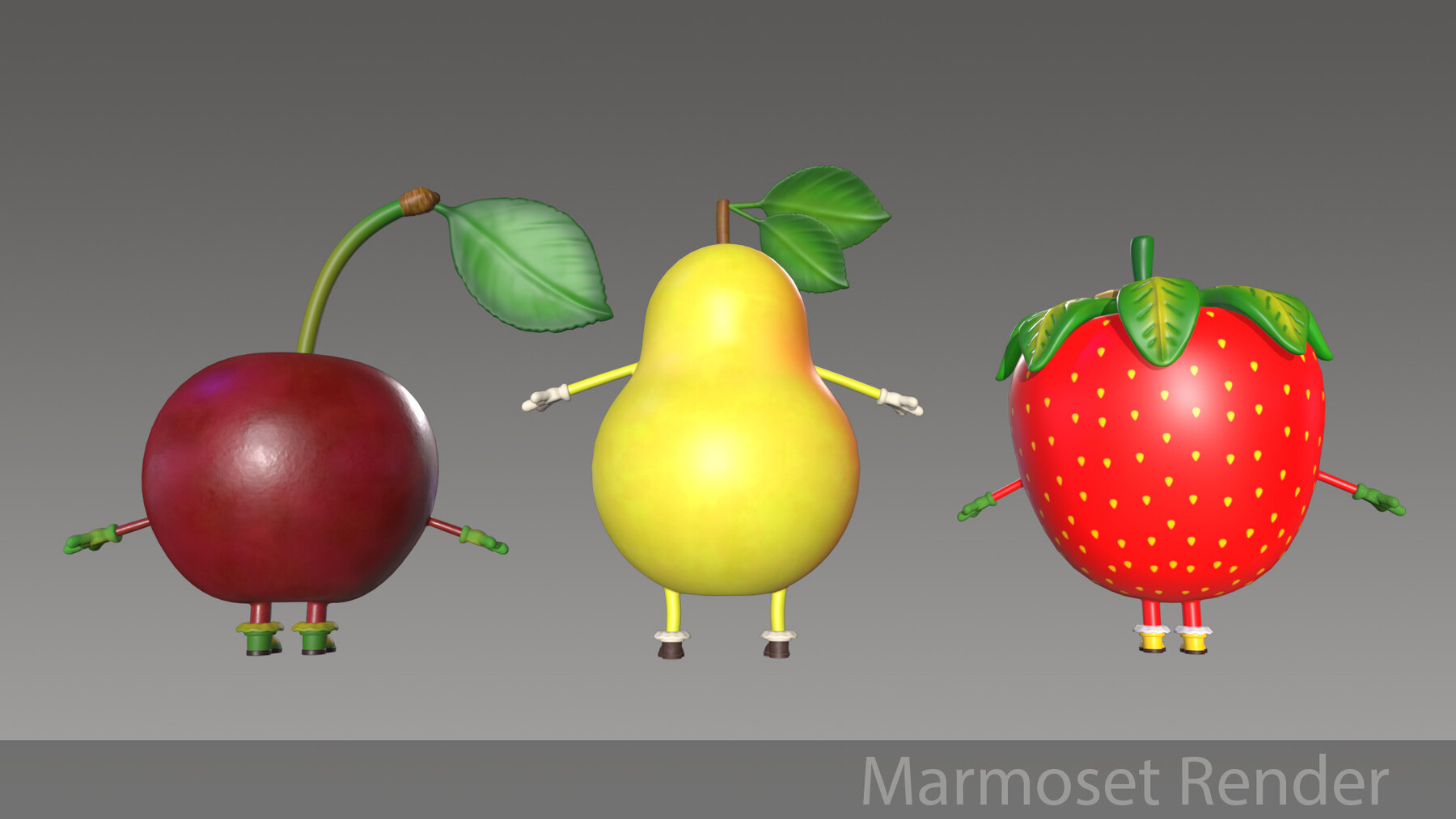 ArtStation - Fruit set | Game Assets