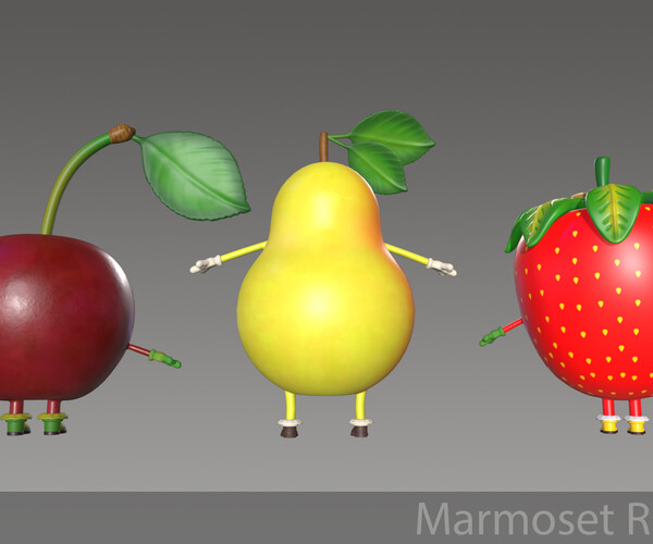 ArtStation - Fruit set | Game Assets