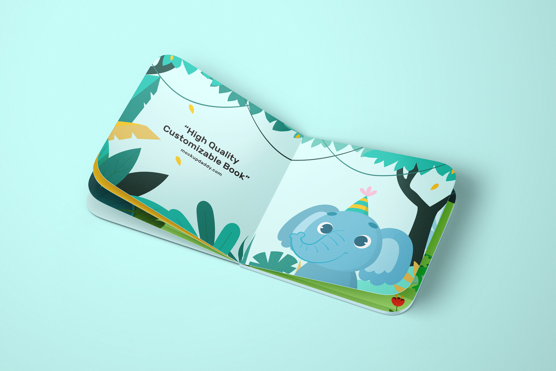 ArtStation - Square Kids Book Mockup | Artworks