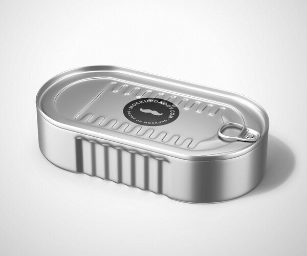 ArtStation - Sardine Can Mockup | Artworks