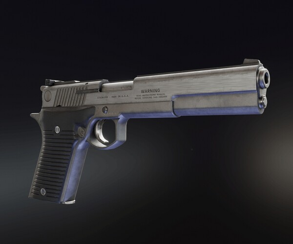ArtStation - Automag series Pistols | Game Assets
