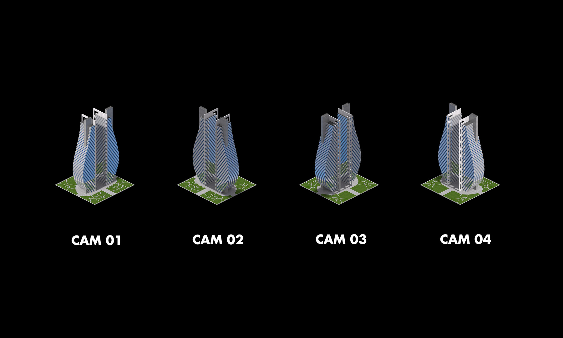 ArtStation - Architecture (Tile#0035, 1x1) – Dimetric Projection ...