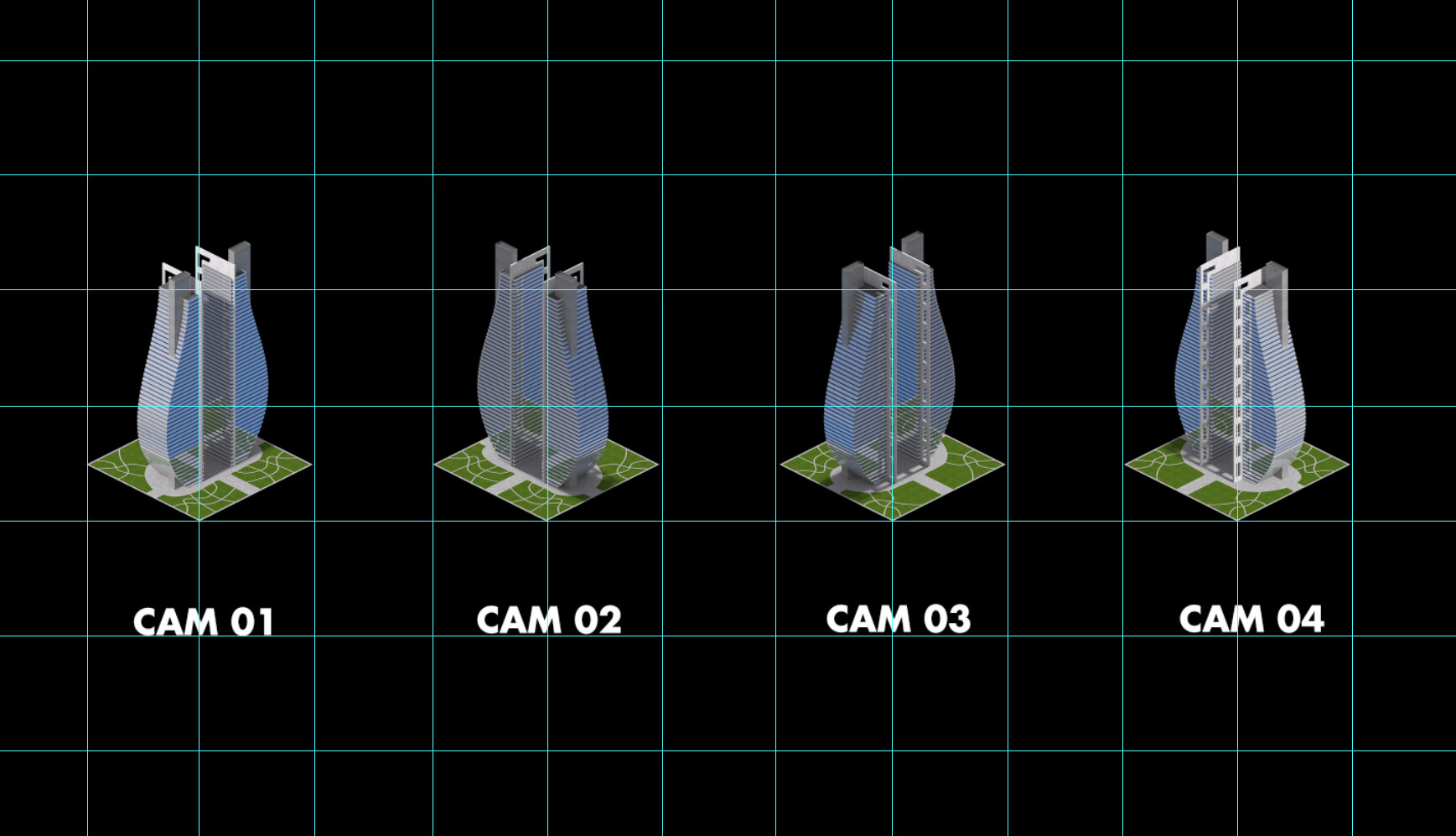 ArtStation - Architecture (Tile#0035, 1x1) – Dimetric Projection ...